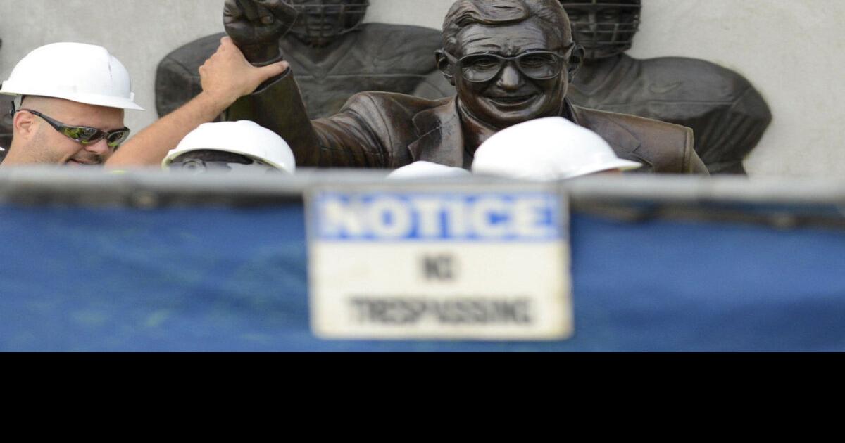 Joe Paterno statue removed from Penn State stadium