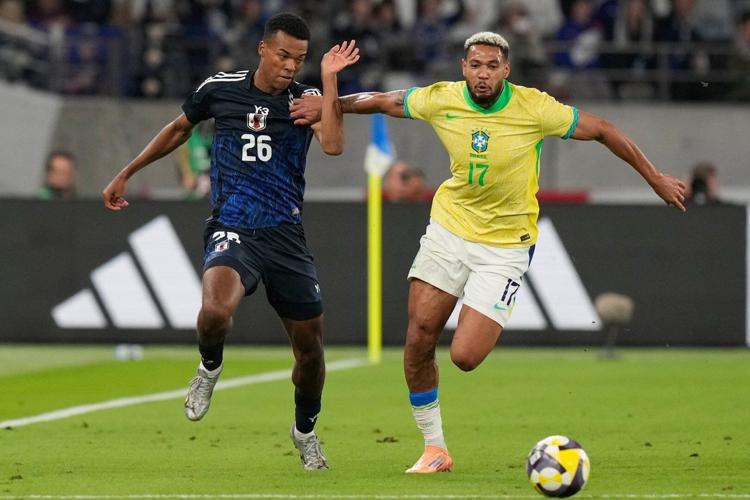 Japan beats Brazil for the first time in Tokyo comeback