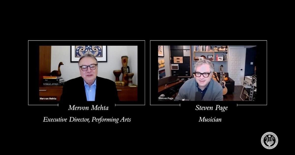 The Royal Conservatory’s Music of My Life: Mervon Mehta and Peter Simon ...