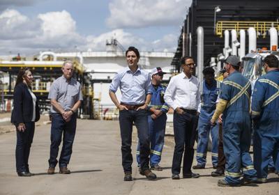 PM visits Edmonton-area terminal for Trans Mountain pipeline