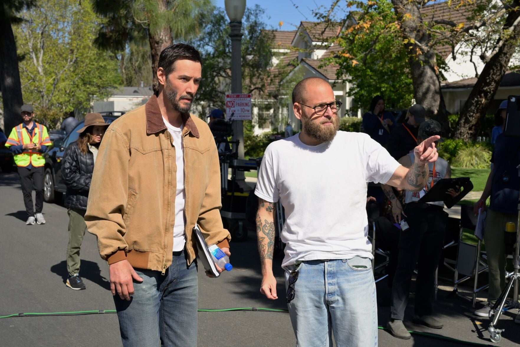 Keanu Reeves on playing an ex-junkie movie star in ‘Outcome’