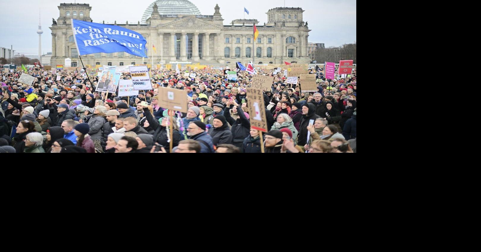 Protesters rally against German party leader who pushed migration ...