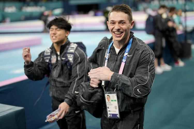 American gymnast Paul Juda has spent most of his career in the ...