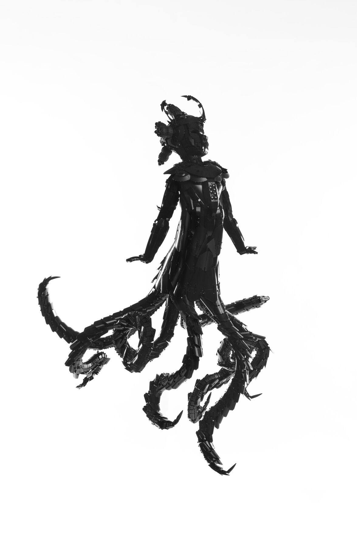 Ekow Nimako creates menacing, amazing sculptures out of Lego