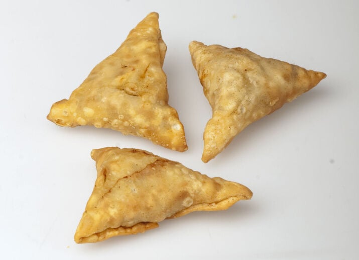 The Dish: Veggie samosas low in fibre, high in fat