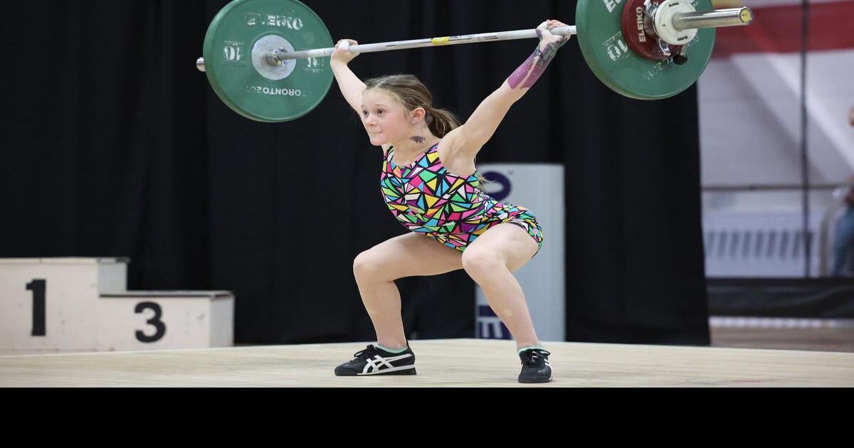 Nine-year-old weightlifter sets records, ends misconceptions