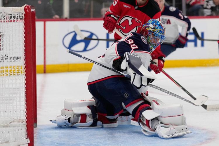 Monahan and Coyle lead Blue Jackets past Devils 5-3 to stop 4-game skid