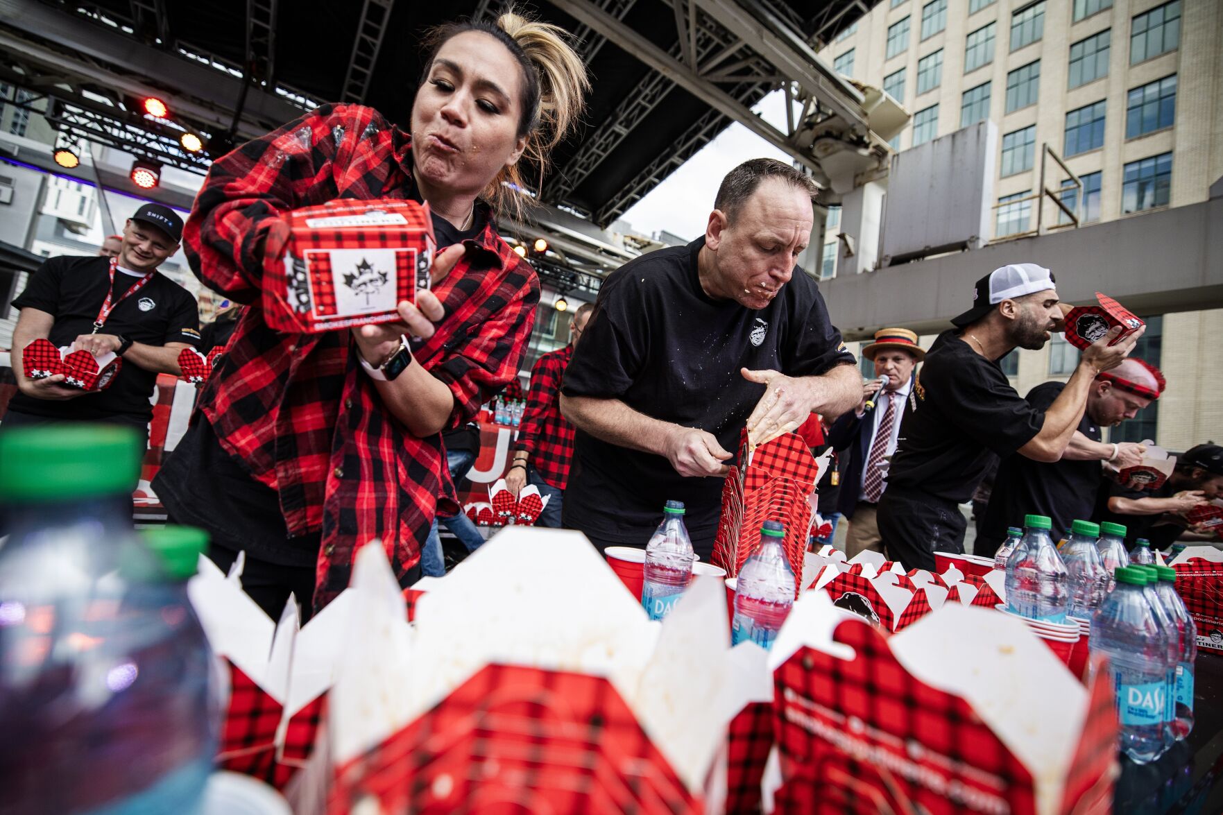 Eating 28 lbs of poutine? Joey Chestnut spills his secrets