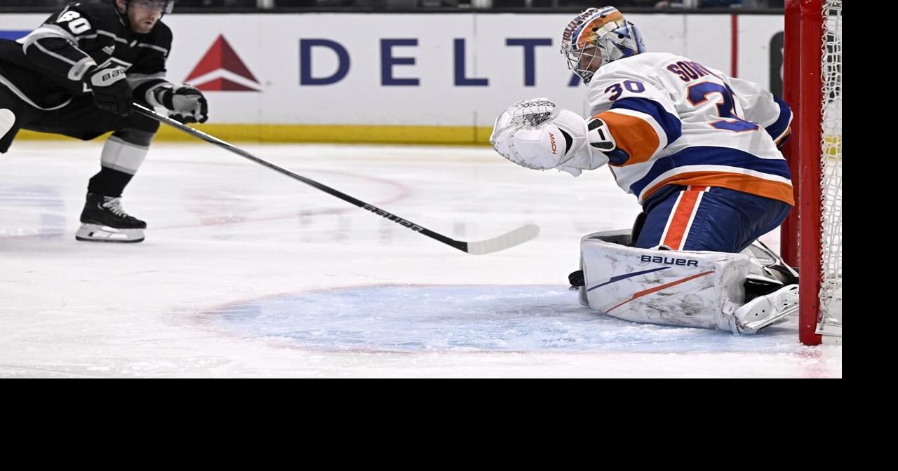 Rittich gets 2nd shutout of season, Kings snap Islanders 6-game winning ...