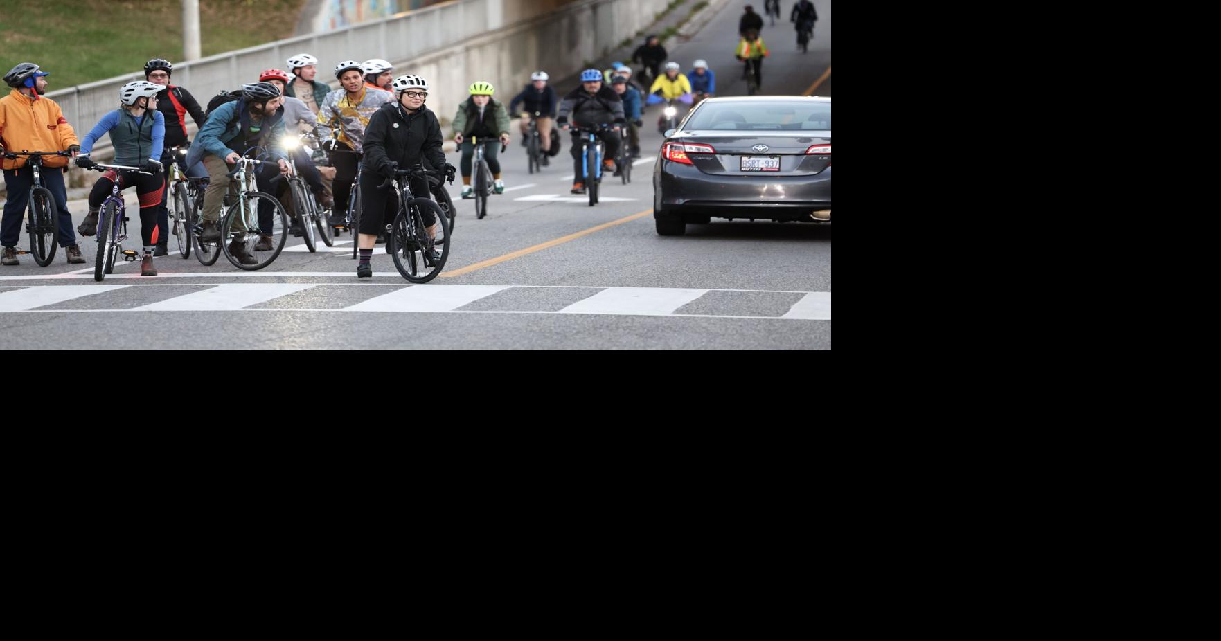 Cyclists are residents of Toronto.