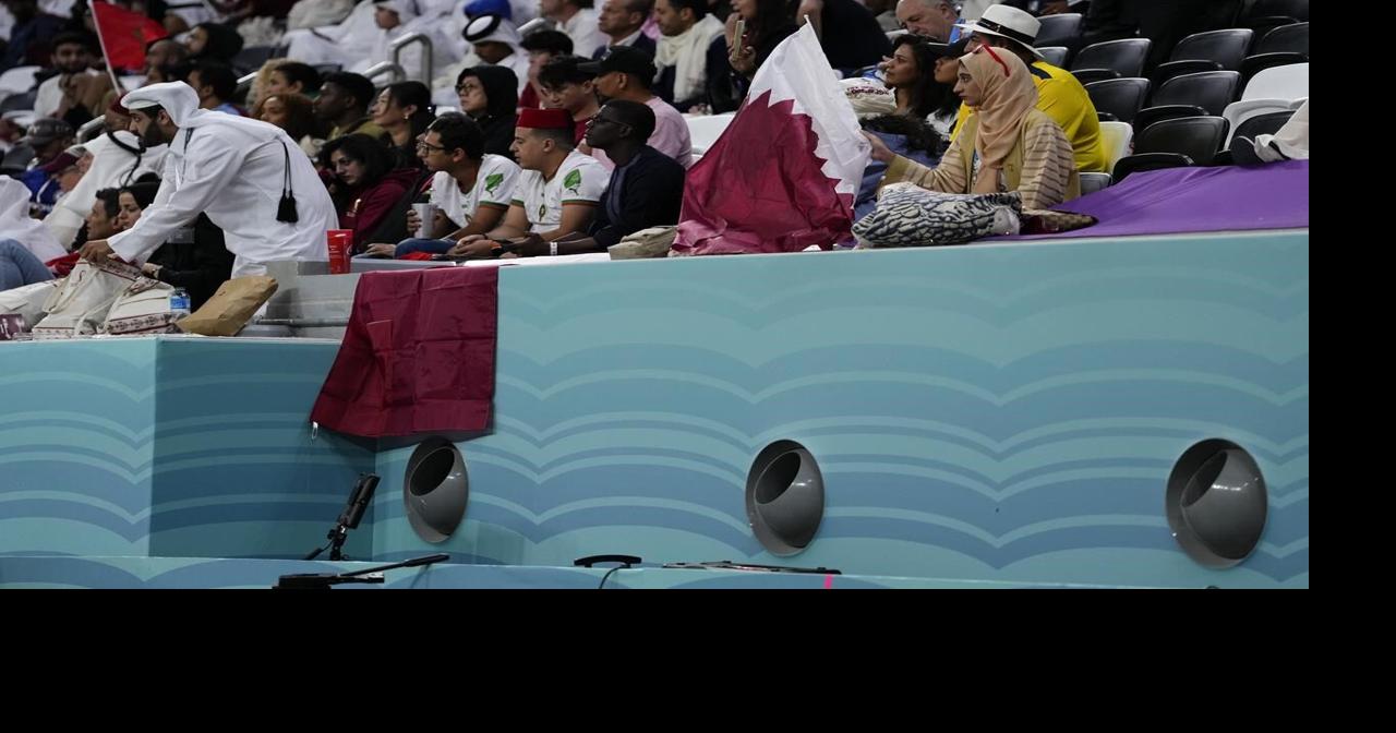 Cool air blasts fans on breezy World Cup opening night