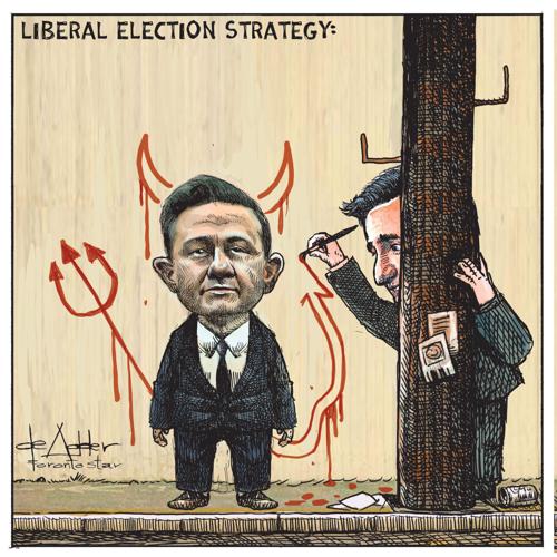 Michael de Adder: Liberal election strategy