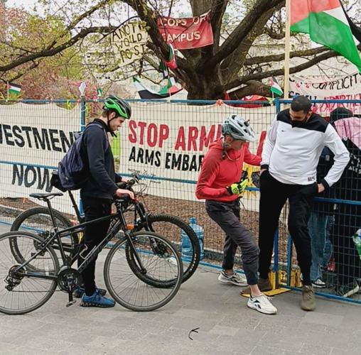 Video shows incident that led to U of T encampment charge