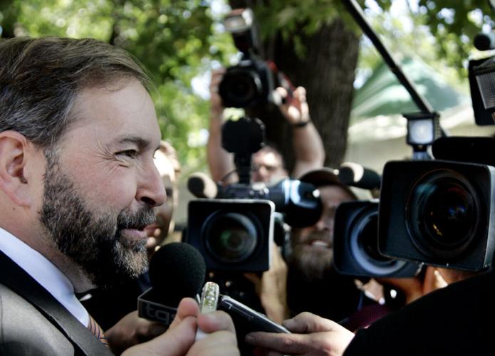 Tom Mulcair on catching the perfect Orange Wave