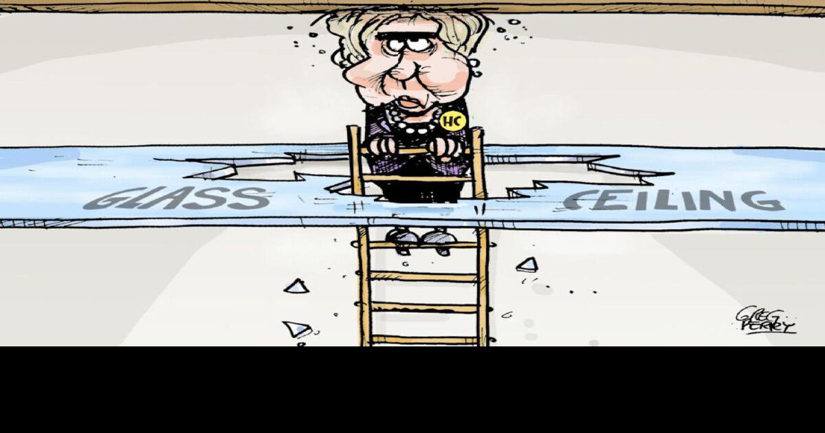 Greg Perry: Hillary glass ceiling