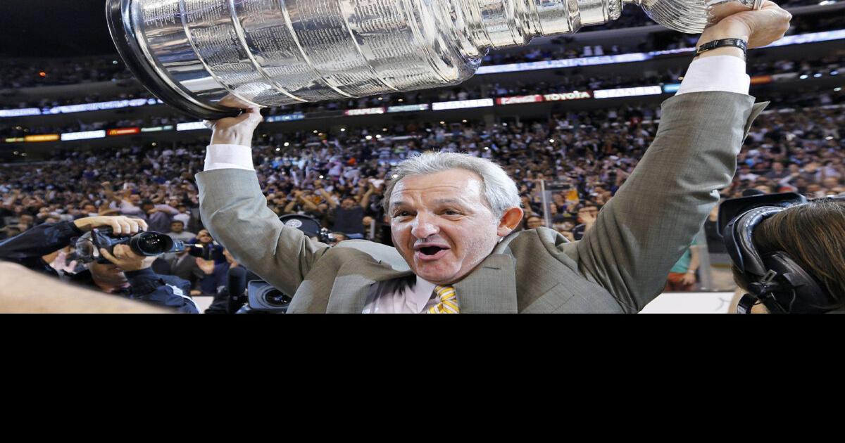 Los Angeles Kings coach Darryl Sutter finally gets to hoist the Stanley Cup