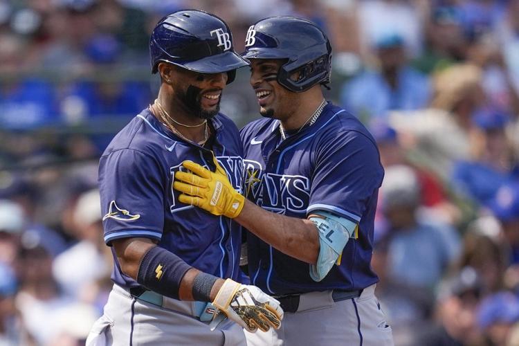 Christopher Morel homers for the Tampa Bay Rays in return to Wrigley Field