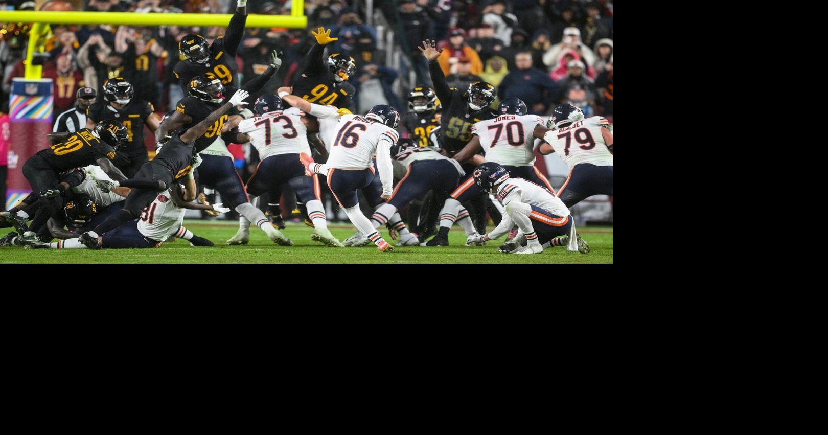 No Hail Mary magic this time and Moody's last-play kick lifts the Bears ...