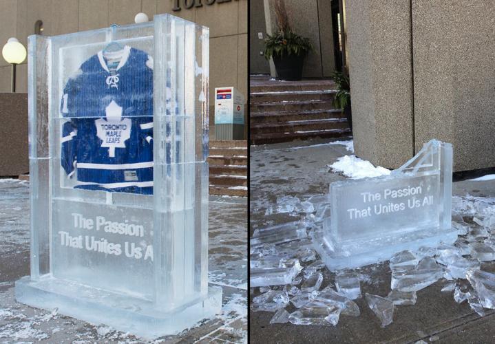 Ice-encased Leaf jerseys a smashing hit with fans