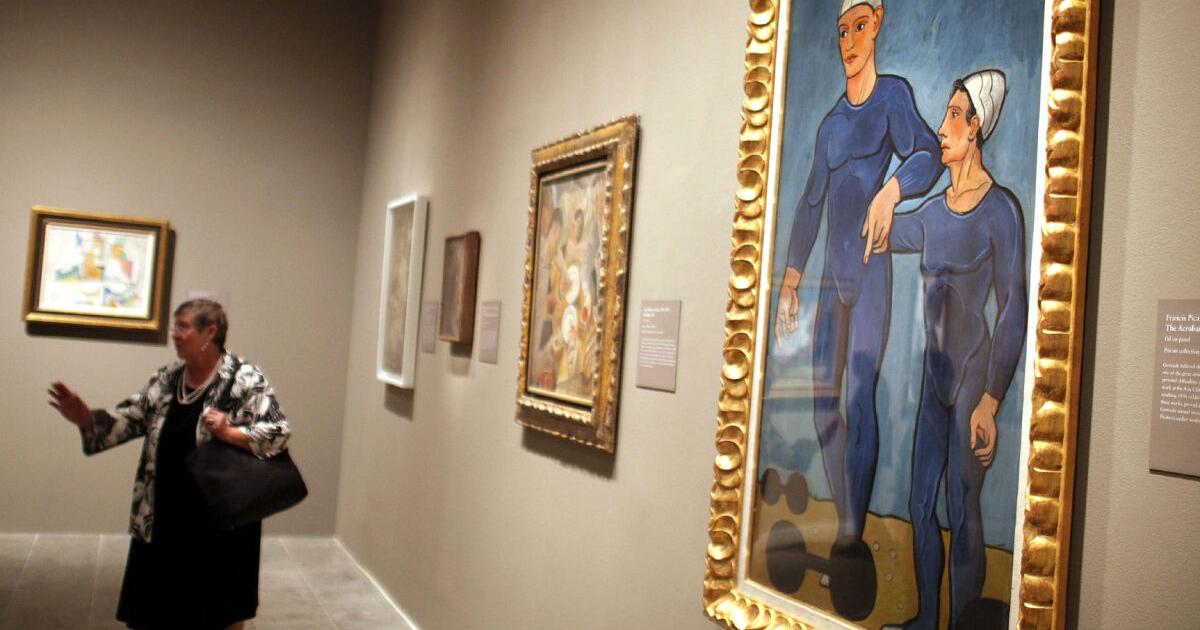 Parents' art collection showed they understood what was important in life