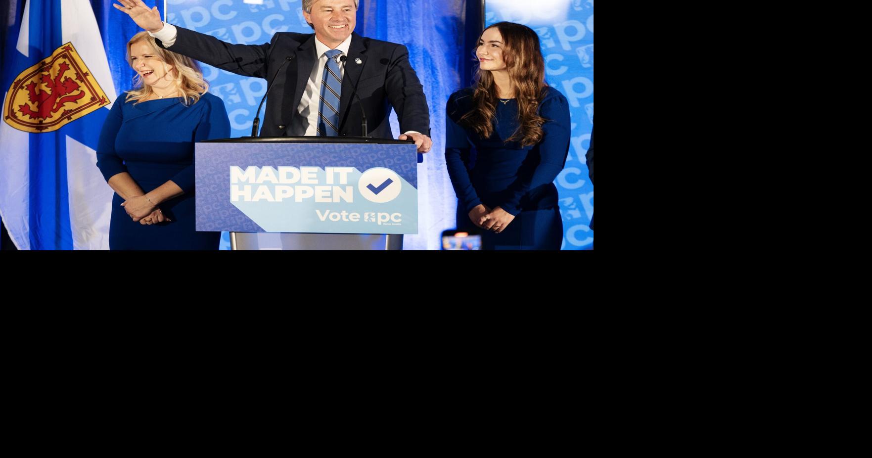Nova Scotia Progressive Conservatives win election majority