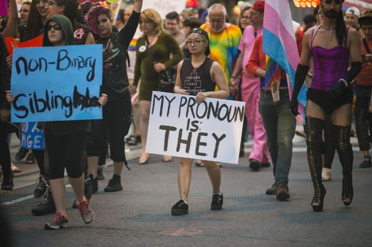 Thousands gather for Pride Toronto Trans March