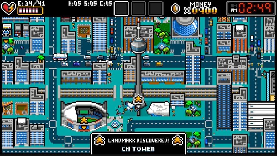 Toronto gets the retro video game treatment in Scott Pilgrim