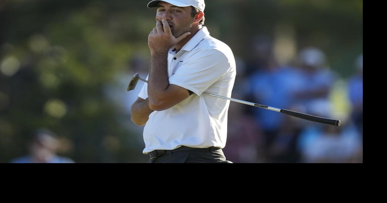 Scheffler has 2-shot lead at Players on record day of scores