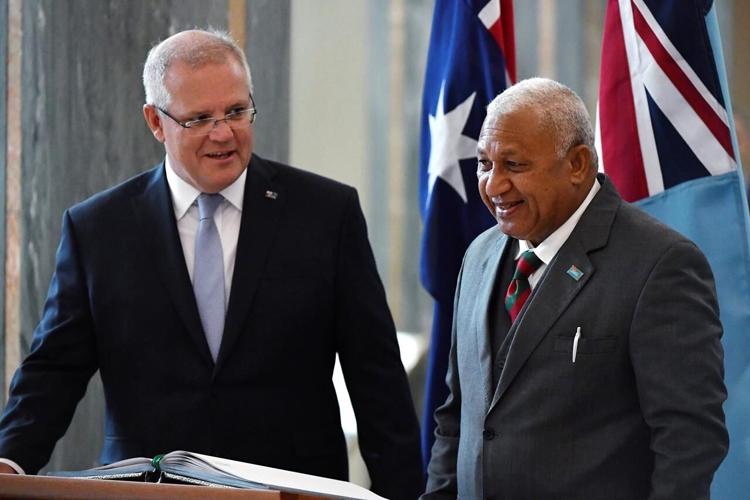 Fijian leader urges Australia to do more on climate change