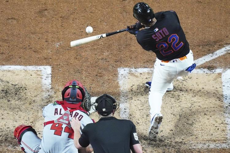Mets slugger Juan Soto hits career-high 42nd homer in first year of ...