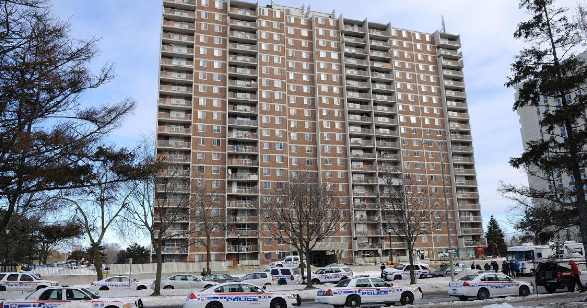 Police still search for clues in Whitby highrise shooting