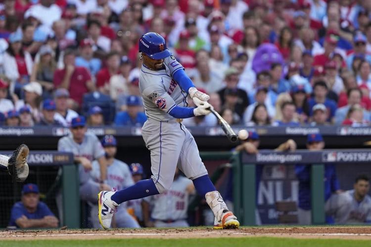 Lindor relishes his 1st home game in a month as Mets trounce Phillies ...