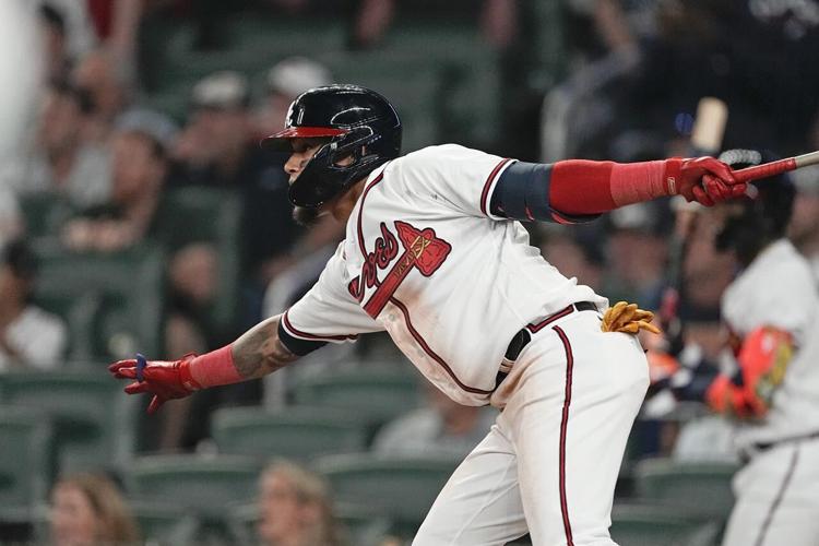 Arcia delivers winning hit in 9th, Braves beat Padres 7-6
