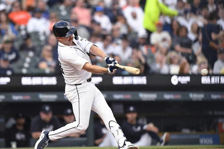 Matt Vierling's 3-run homer highlights 5-run outburst in 7th inning as ...