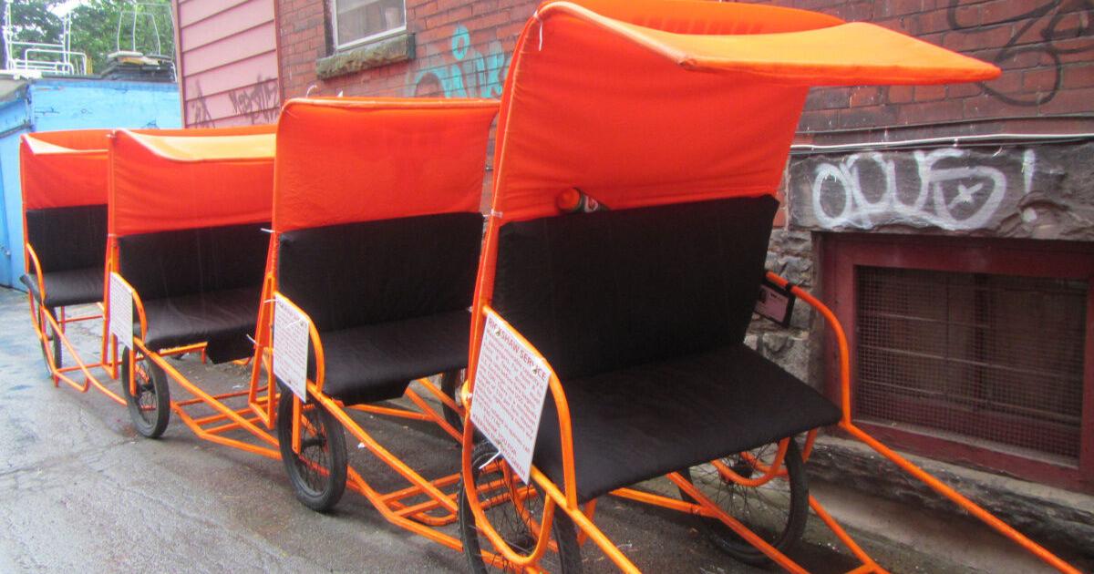 Rickshaw runners ready to take advantage of holiday weekend
