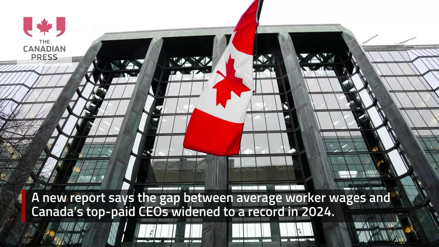 Canada's highest-paid CEOs made an average of $16.2 million in 2024: report