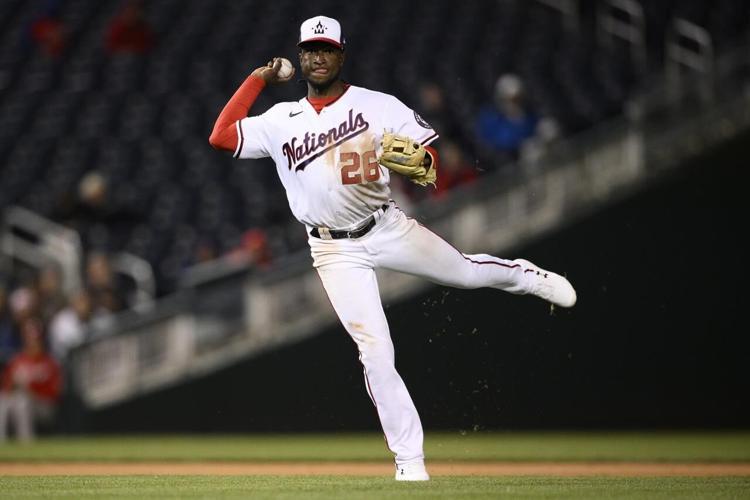 2 Bahamian players in MLB game: Marlins’ Chisholm, Nats’ Fox