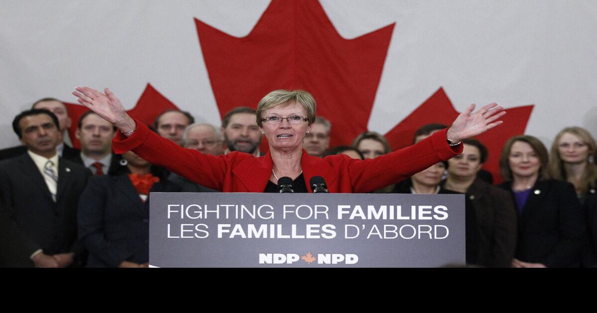 NDP interim leader Nycole Turmel says MP pension reform should be ...