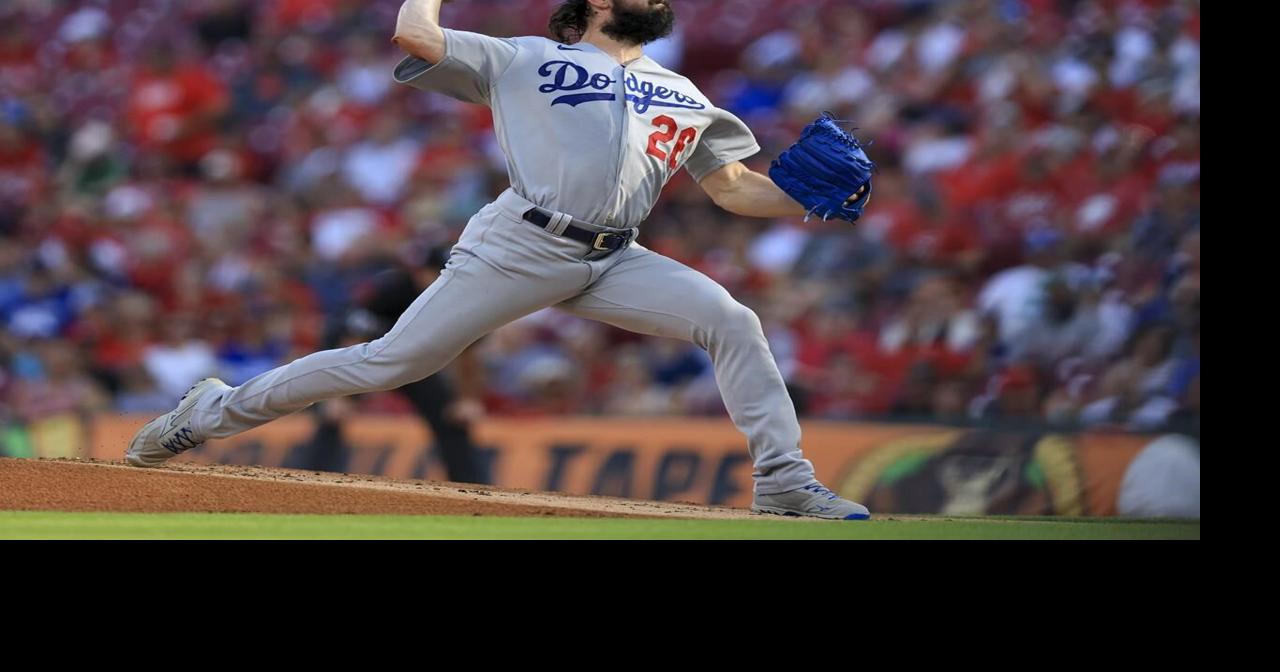 Gonsolin wins 9th, Freeman drives in 5 as Dodgers down Reds