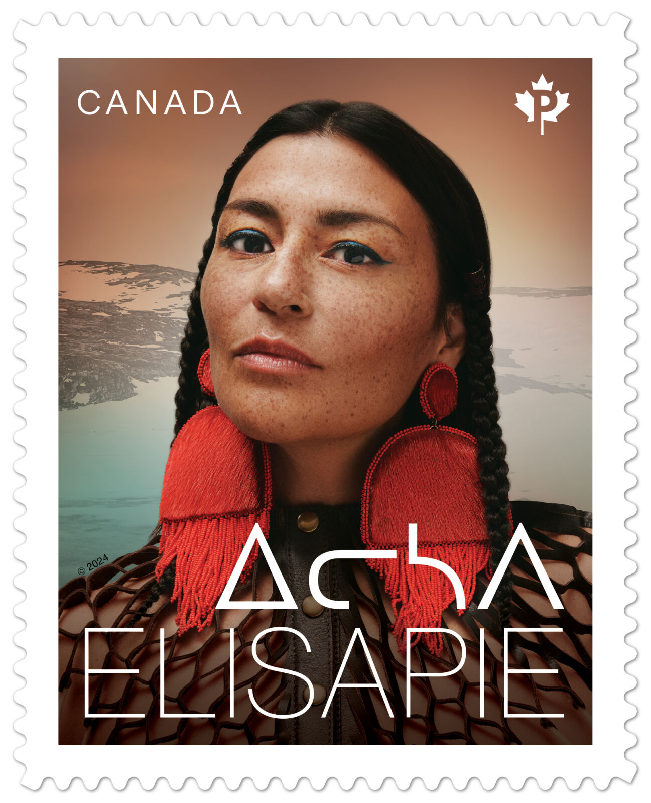 Inuk singer Elisapie on her Canada Post stamp honour