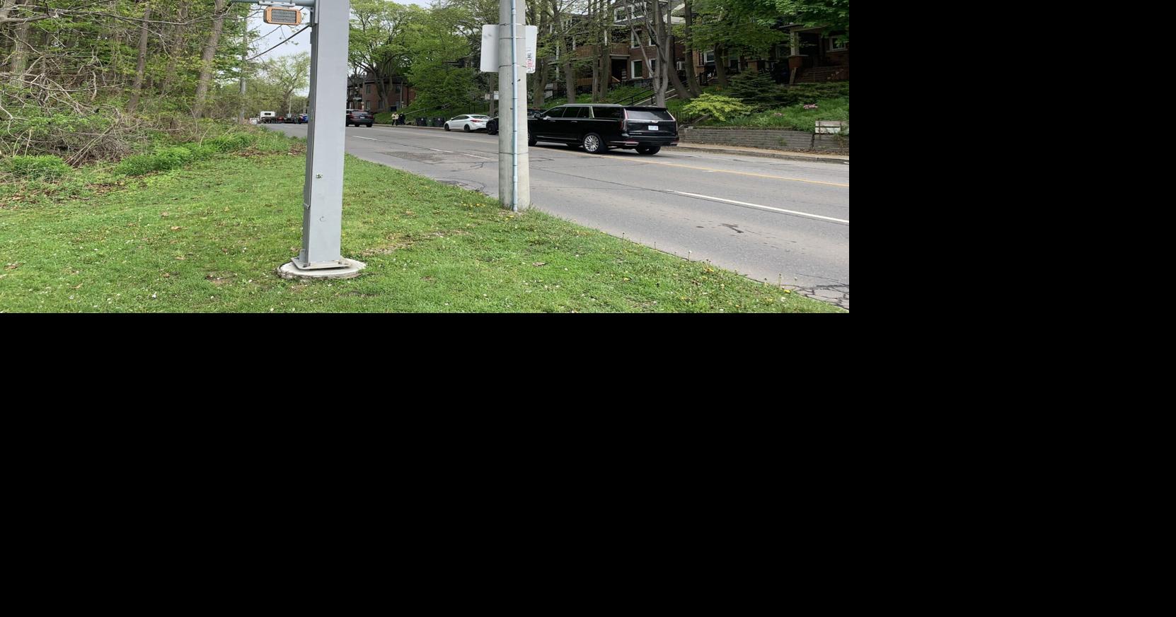 Parkside speed camera reinstalled for the fourth time