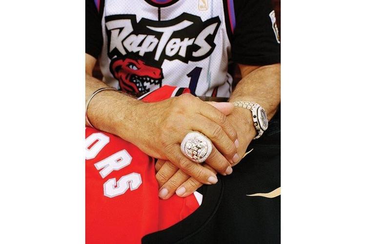 Raptors Superfan Nav Bhatia shows his basketball collection and ...