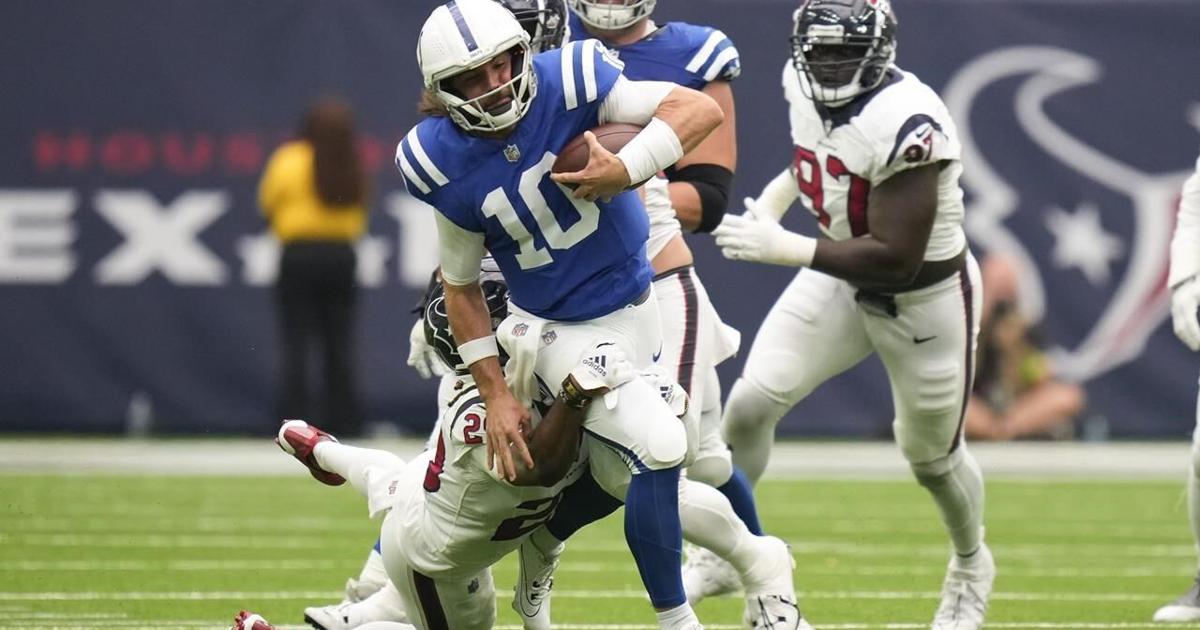Colts Qb Gardner Minshew Prepares For Possible Start Against Ravens