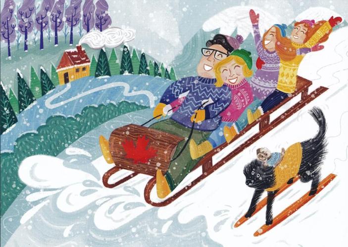 From pooch-led sleigh rides to fireside family time, MPPs send their ...