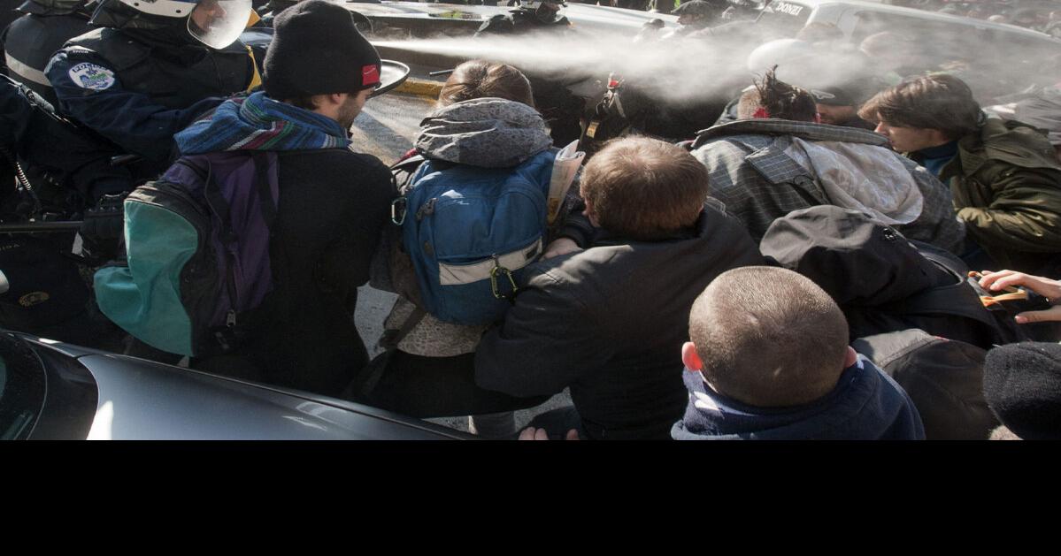 Quebec students clash with police during tuition protest