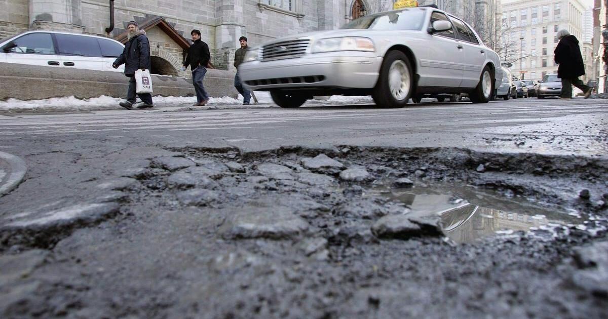 A Statistics Canada survey confirms it: Quebec’s roads are poor