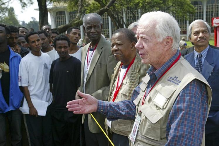 Jimmy Carter sought to expand democracy worldwide long after he left ...