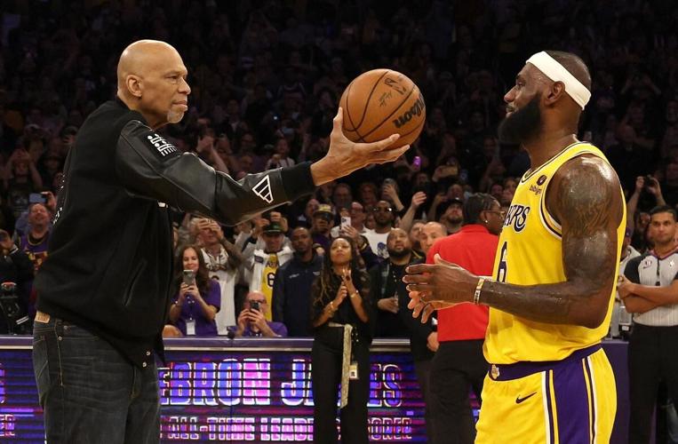 LeBron James has made NBA history. Here’s what celebrities had to say