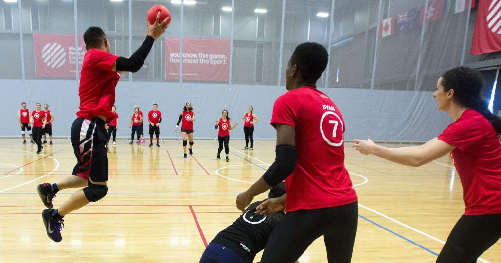 Dodgeball is a wild sport mixing power, speed and agility — and Canada ...
