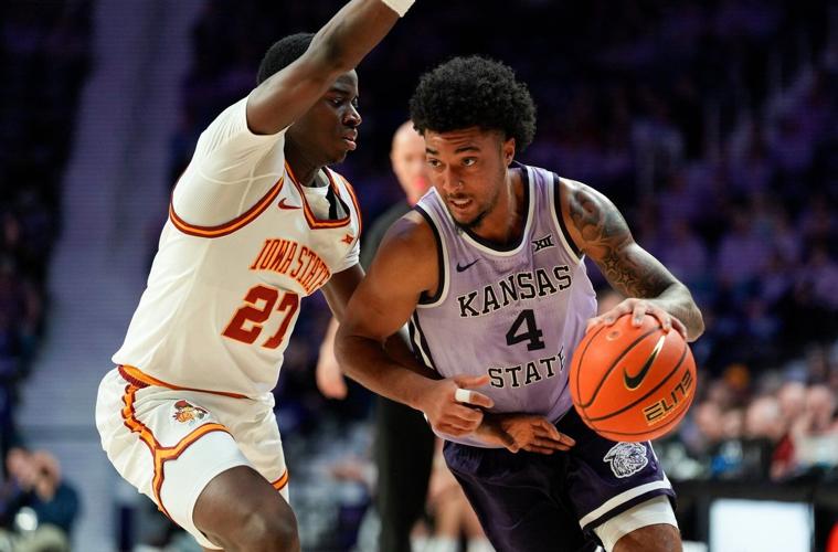 No. 8 Iowa State trounces Kansas State 95-61 behind Joshua Jefferson's ...